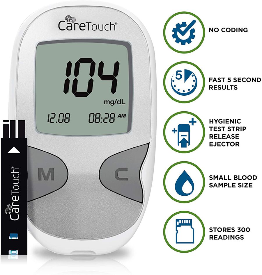 Caretouch Diabetes Testing Kit